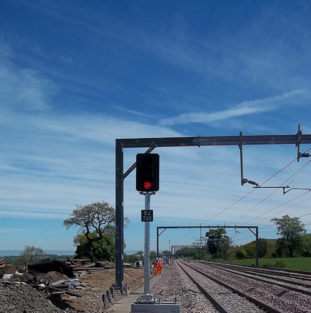 Hinged Lightweight Signal Post - Signal House Group Limited